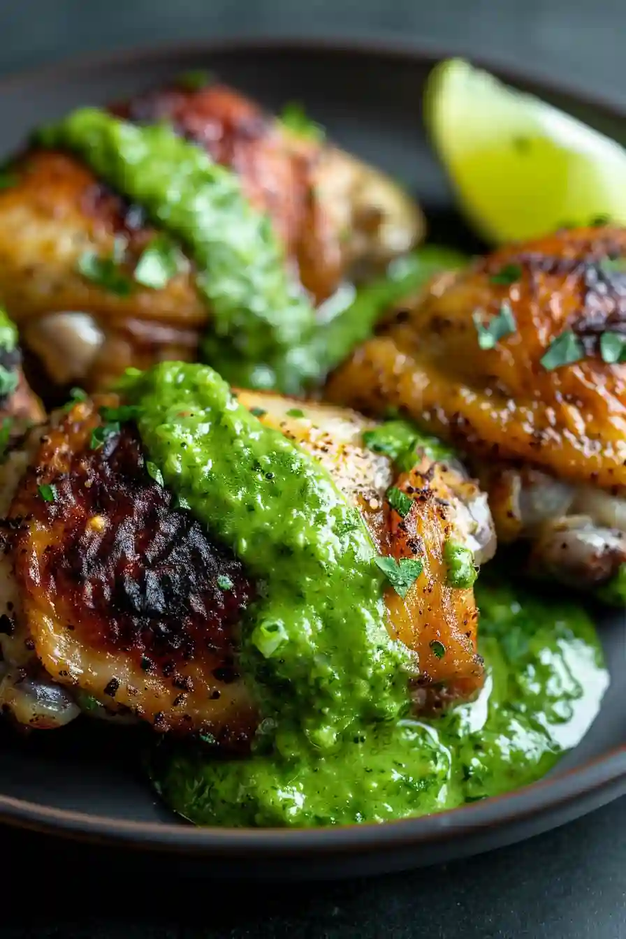 Peruvian Chicken with Green Sauce Easy and Flavorful