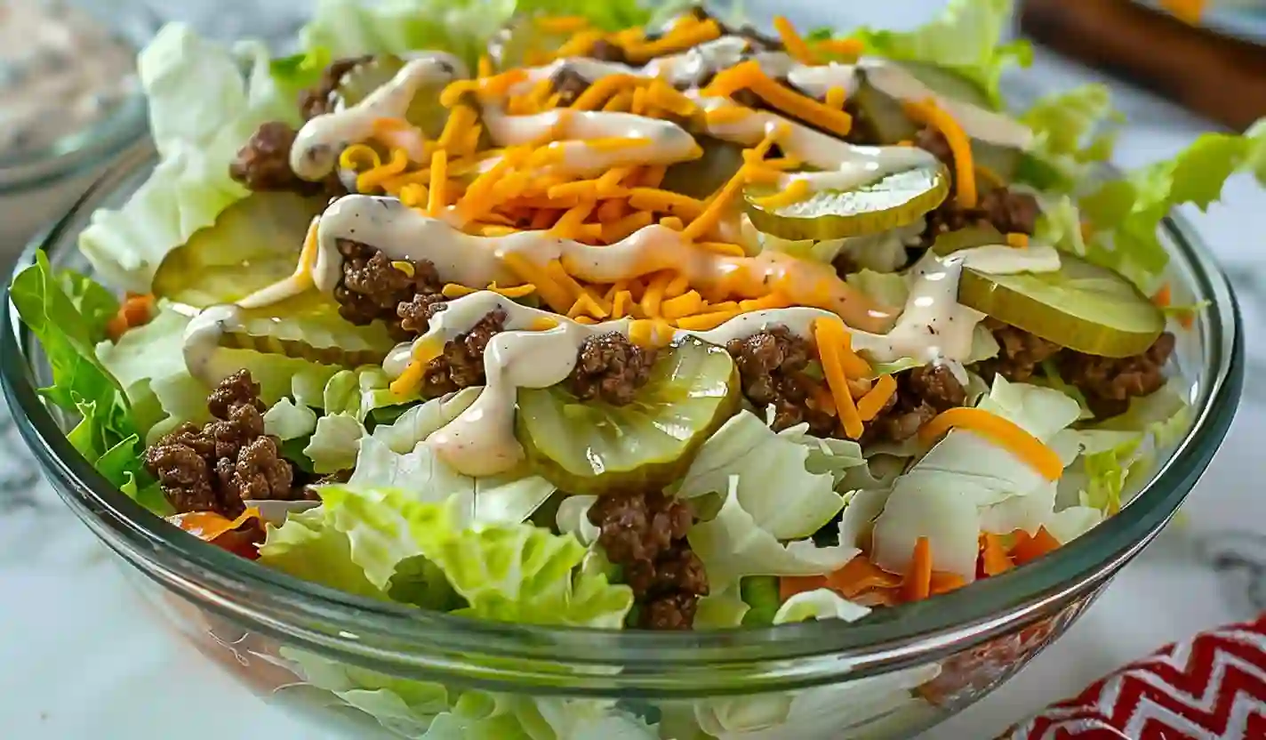 Big Mac Salad - Healthy Comfort Classic in 25 Minutes