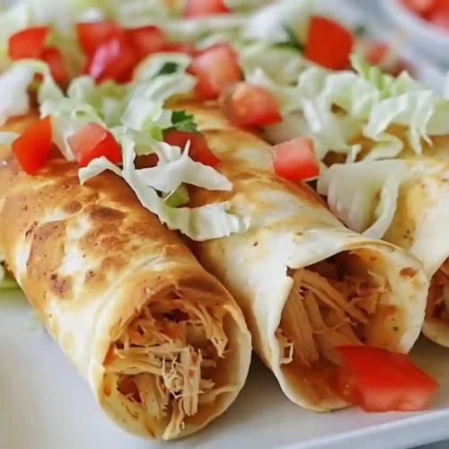 Chicken Flautas - Easy Crispy Family Dinner in 30 Minutes