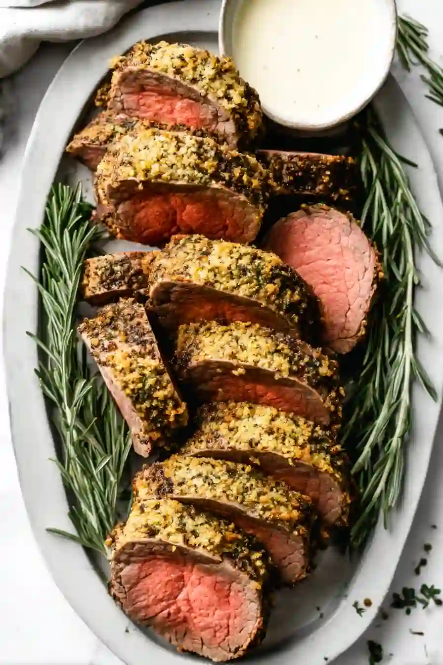 Beef Tenderloin Roast Recipe – Cozy Garlic Herb Comfort Dinner