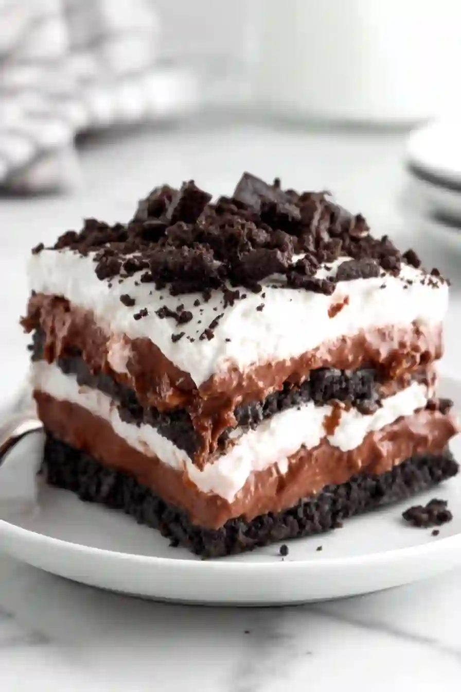 Chocolate Lasagna Recipe – Easy No-Bake Dessert in 5 Layers