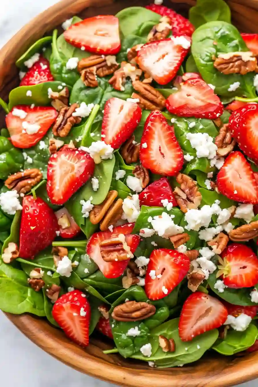 Strawberry Spinach Salad - Fresh, Cozy, and Ready in 20